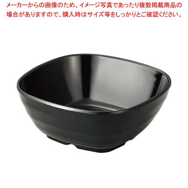 商品の仕様●外寸(mm)：100×100×40 ●重量：69g●材質：メラミン樹脂●製造国：日本■●メラミン樹脂製の和食器です。●素地が黒の為、食材が映え、盛り付け時に食材を引き立てます。●色うつりが目立たない黒色の食器は便利で活躍します。...