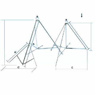 商品の仕様足の太さ：約φ12mm足の長さ(A)：約810mm内径(B)：約φ37mm間隔（H）：約670mm※商品画像はイメージです。複数掲載写真も、商品は単品販売です。予めご了承下さい。※商品の外観写真は、製造時期により、実物とは細部が異...