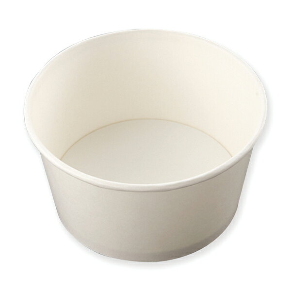 商品の仕様●メーカー名：ケーピープラテック●JANコード：4580319659145●製品名：紙容器　KMカップ●サイズ：外寸:φ140×高さ75mm●材質：紙(内側PE加工)■内側にPE加工をしているため、耐水性・耐油性の高い紙製品です。...