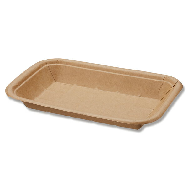 商品の仕様●メーカー名：HEIKO●JANコード：4901755663259●製品名：食品容器　クラフトフードトレー●サイズ：天面205×140mm/底面150×85mm/高25mm●材質：未晒クラフト紙+内側PEコーティング■プラスチック...