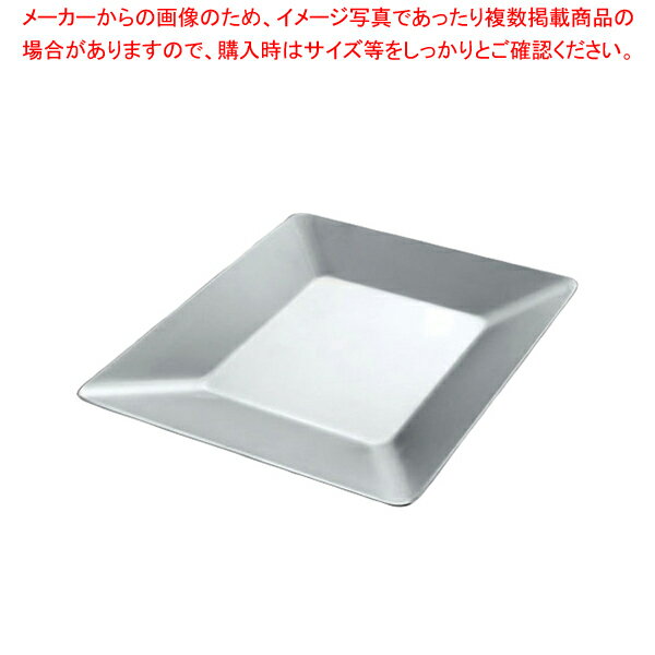 商品の仕様●サラダの盛り付けや焼肉のサービスなどに■サイズ外形寸法/幅×奥行×高さ(mm)：180×180×15■重さ315(g)■カラーシルバー※商品画像はイメージです。複数掲載写真も、商品は単品販売です。予めご了承下さい。※商品の外観写...