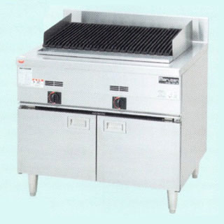 商品の仕様●外形寸法(間口×奥行×高さmm)：900×750×800、バック/150●バーナー数(棒バーナー)：2(三連バーナー)●ガス消費量：都市ガス14.0kW 12000kcal/h●ガス接続口：15A※商品画像はイメージです。複数掲...