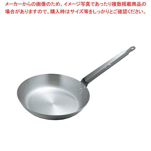 商品の仕様●外寸(mm)：底径：295 柄長：370 ●内寸(mm)：φ400×80 底：320●重量:2.7kg●板厚/厚み：1.6●材質：鉄 ●電磁調理器：○■● 接合ビス数：5本※商品画像はイメージです。複数掲載写真も、商品は単品販売...