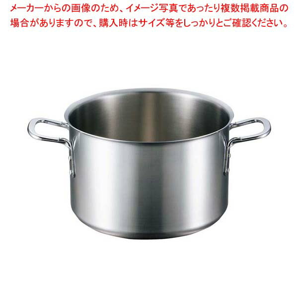 商品の仕様●外寸(mm)：外径：350 底径：280 ●内寸(mm)：φ330 深さ：220●重量：2.3kg●容量：18L●板厚/厚み：2.0●材質：18-8ステンレス(0.45mm) アルミニウム 18-0ステンレス(0.55mm) ●...