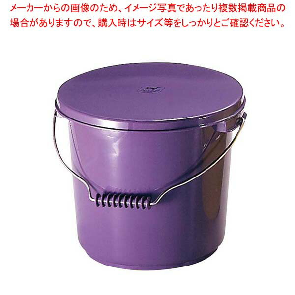 商品の仕様●外寸(mm)：φ270×H252(取っ手は含まず) ●材質：本体：ポリプロピレン つり手：18-8ステンレス ハンドル：ポリプロピレン ●耐熱・耐冷温度：耐熱温度：120度■● 用途に応じて色分けが出来るカラーバケツです。※商品...