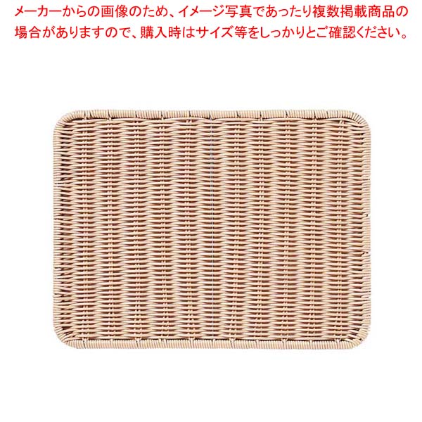 商品の仕様●外寸(mm)：400×300×H10 ●材質：ポリプロピレン 18-8ステンレスワイヤー ●抗菌：○●洗浄機：○●耐熱・耐冷温度：120℃■● ナチュラルな質感はそのままに洗える抗菌バスケット● 水や洗剤でジャブジャブ洗う事がで...