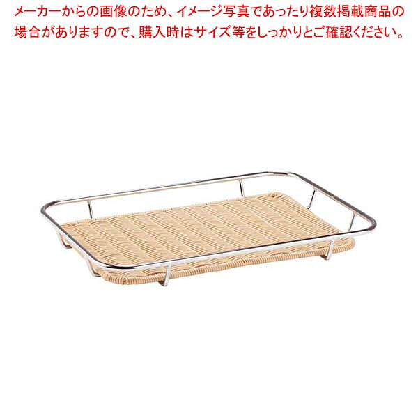 商品の仕様●外寸(mm)：600×405×H44 ●材質：すのこ：ポリプロピレン フレーム：スチール製・クロームメッキ ●抗菌：○●洗浄機：△●耐熱・耐冷温度：120℃■● ナチュラルな質感はそのままに洗える抗菌バスケット● 水や洗剤でジャ...