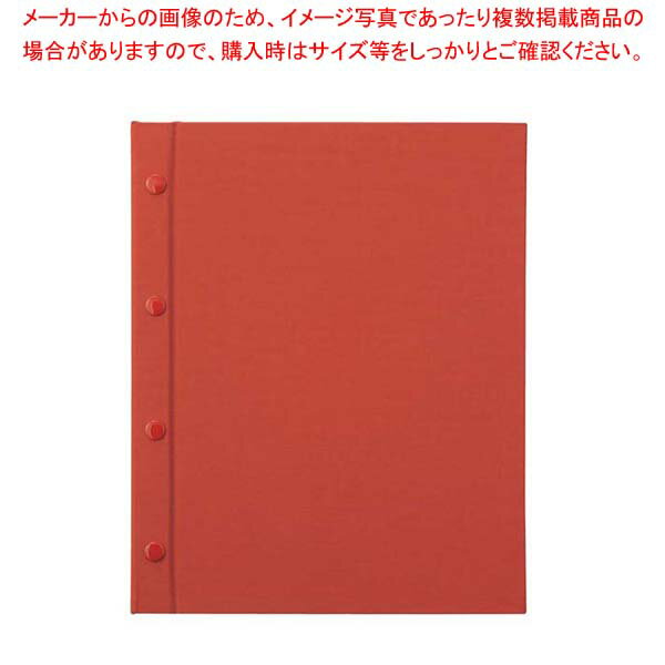 商品の仕様●外寸(mm)：255×320 ●材質： ■● 中ビニールの取り付け・取り外しが簡単です。● 中ビニールはページがめくりやすい3本ライン仕様です。● ホック式メニューブックの中ビニールは専用の中ビニールです。● A4・4穴● 専用...