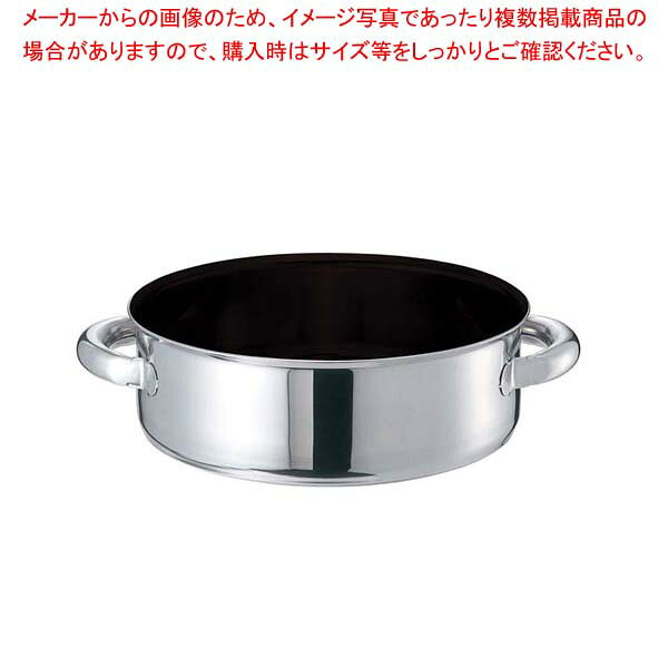 商品の仕様●外寸(mm)：外径：350 底径：300 ●内寸(mm)：φ330 深さ：110●重量：3kg●容量：9.4L●板厚/厚み：0.9●材質：SUS316(18%クローム・14%ニッケル・3%モリブデン) ノンスティック加工 ●電磁...