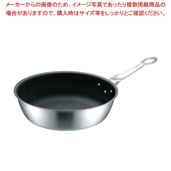 商品の仕様●外寸(mm)：φ217 底径：132 ●内寸(mm)：φ200 深さ：63●重量:0.8kg●板厚/厚み：2.3●材質：ステンレス セラミックコーティング ●電磁調理器：200V■● セラミックコーティング200ミクロン。油なじ...