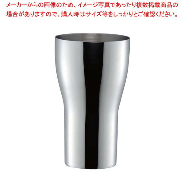 商品の仕様●外寸(mm)：φ77×H135 ●容量：440cc●板厚/厚み：1.0●材質：18-8ステンレス ■● 内面の細やかヘアーライン仕上げがクリーミーな泡を作り出し、ビールを美味しくさせます。● 保冷力が高く一度冷えたら冷たさを保ち...