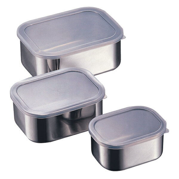 商品の仕様■規格大■縦×横×深さ185×140×97mm■18-8ステンレス フタ:ポリエチレン■燕三条※商品画像はイメージです。複数掲載写真も、商品は単品販売です。予めご了承下さい。※商品の外観写真は、製造時期により、実物とは細部が異なる...