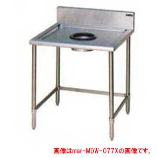 商品概要品名：ダストテーブル●外形寸法（間口×奥行×高さ×バック）：750×600×800×150×60mm●仕様：ゼンメンアールメーカー希望小売価格はメーカーカタログに基づいて掲載しています厨房機器なら開業支援 当店にお任せください！開業...