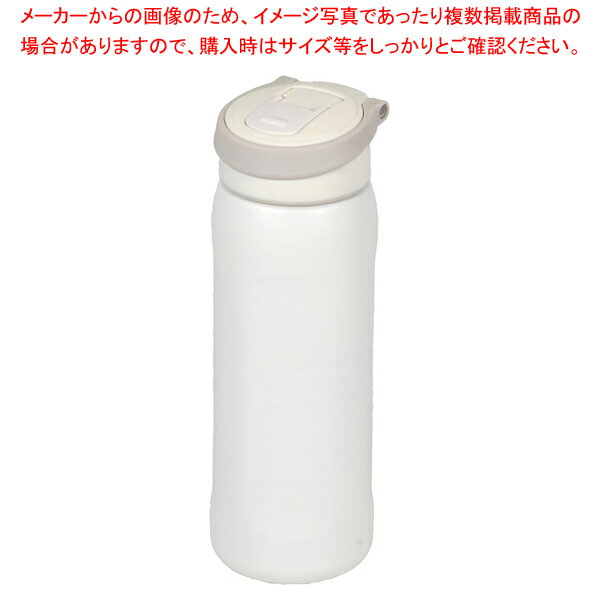 商品の仕様●製品サイズ(約):75×85×220mm●製品重量(約):335g●容量:0.55L●材質:内びん/ステンレス鋼、胴部/ステンレス鋼(ポリエステル粉体塗装)、ふた栓・吸い口カバー/ポリプロピレン(耐熱温度100℃、耐冷温度-20...