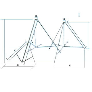 商品の仕様足の太さ：約φ16mm足の長さ(A)：約805mm内径(B)：約φ37mm間隔（H）：約685mm※商品画像はイメージです。複数掲載写真も、商品は単品販売です。予めご了承下さい。※商品の外観写真は、製造時期により、実物とは細部が異...