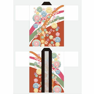 商品の仕様身巾：約65cm・身丈：約80cm生地：トロピカル帯なし衿：黒無地(衿文字なし)※商品画像はイメージです。複数掲載写真も、商品は単品販売です。予めご了承下さい。※商品の外観写真は、製造時期により、実物とは細部が異なる場合がございま...