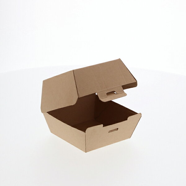 商品の仕様●メーカー名：HEIKO●JANコード：4901755658538●製品名：ネオクラフト　バーガーボックス●サイズ：天面115×115/底面95×95/高90mm●材質：未晒クラフト紙+内側耐油加工■ナチュラルテイストの食品箱です...