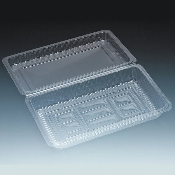 商品の仕様●メーカー名：シーピー化成●JANコード：4935168100100●製品名：食品容器　フードパック●サイズ：外寸:横242×縦146×高31(蓋高18)mm/底寸:横215×縦118mm●材質：OPS■食品スーパーのセルフバイキ...