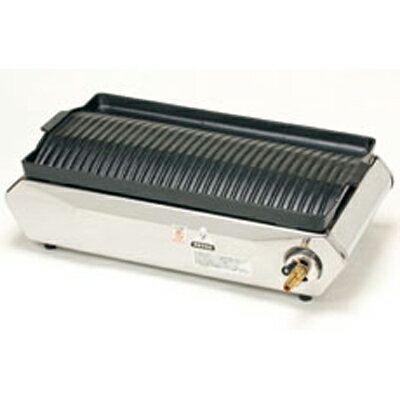 商品概要●商品名:業務用テーブルコンロ 角型ジンギスカン S-12S●メーカー型番:S-12S●外形寸法:全長430mm×奥行280mm×高さ135mm●ガス消費量(LPガス):1.88kW 0.13kg/h 1620kcal/h●ガス消費...