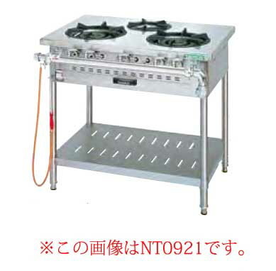 外形寸法：1200mm×750mm×800mmガス消費量：プロパンガス(LPG）30.2kw　2.16kg/hトップバーナーφ190mm×2ガスの接続口径25AJIA認証タニコー(tanico）ガステーブルトップバーナには、16.3kW（1...