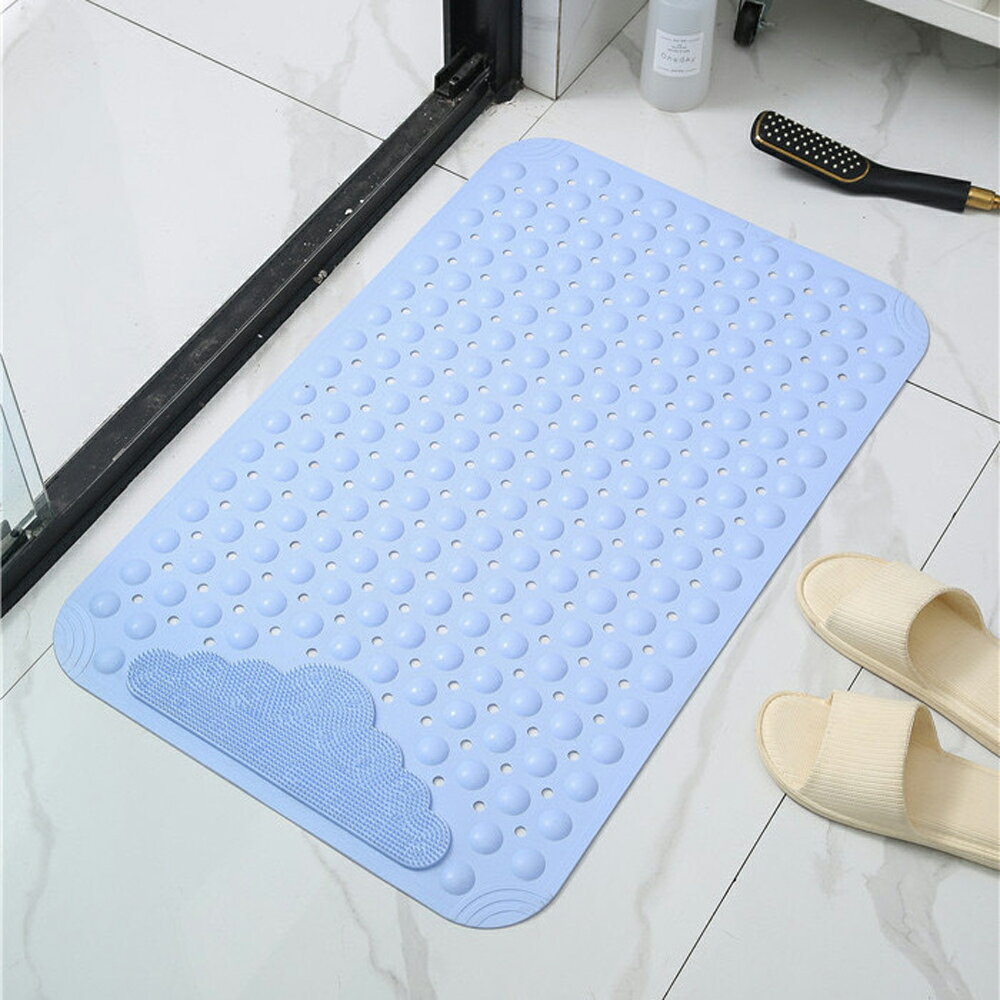 ご覧になった環境の光やご使用のディスプレイなどの設定により実際の商品と異なる場合がございますので、ご了承ください。 商品情報 商品名お風呂 滑り止めマット 商品の寸法 70*40cm カラーダークグレー、ブルー、ホワイト 購入ポイント【吸盤...