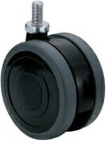 ！商品画像はイメージです！ ※販売価格は、1個売りのお値段となります。 ●許容荷重N(kg)…980(100) ●車輪径…100m/m ●本体…ナイロン ●車輪…エラストマー ●取付方法…ネジ式 ●ストッパー機能説明…なし