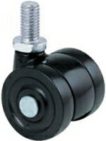 ！商品画像はイメージです！ ※販売価格は、1個売りのお値段となります。 ●許容荷重N(kg)…588(60) ●車輪径…38m/m ●本体…ナイロン ●車輪…強化プラスチック ●取付方法…ネジ式 ●ストッパー機能説明…なし