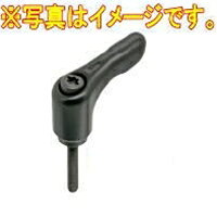 【メーカー特長】 ・回し半径が小さいミニタイプ レバー…亜鉛ダイカスト（ZDC1)、塗装（ブラック、オレンジ、シルバー、レッド） ネジ部…SUM22L 四三酸化鉄皮膜