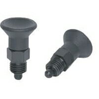 【メーカー特長】 ・ノブを引くとノーズが引っ込み位置決め解除が簡単にでき、手を放すとノーズは内蔵スプリングによって元の状態に戻る、ハンド操作のインデックスプランジャーです。 ・ネジ部に逃げ加工を施してあります。 【技術データ】 耐熱温度 80℃