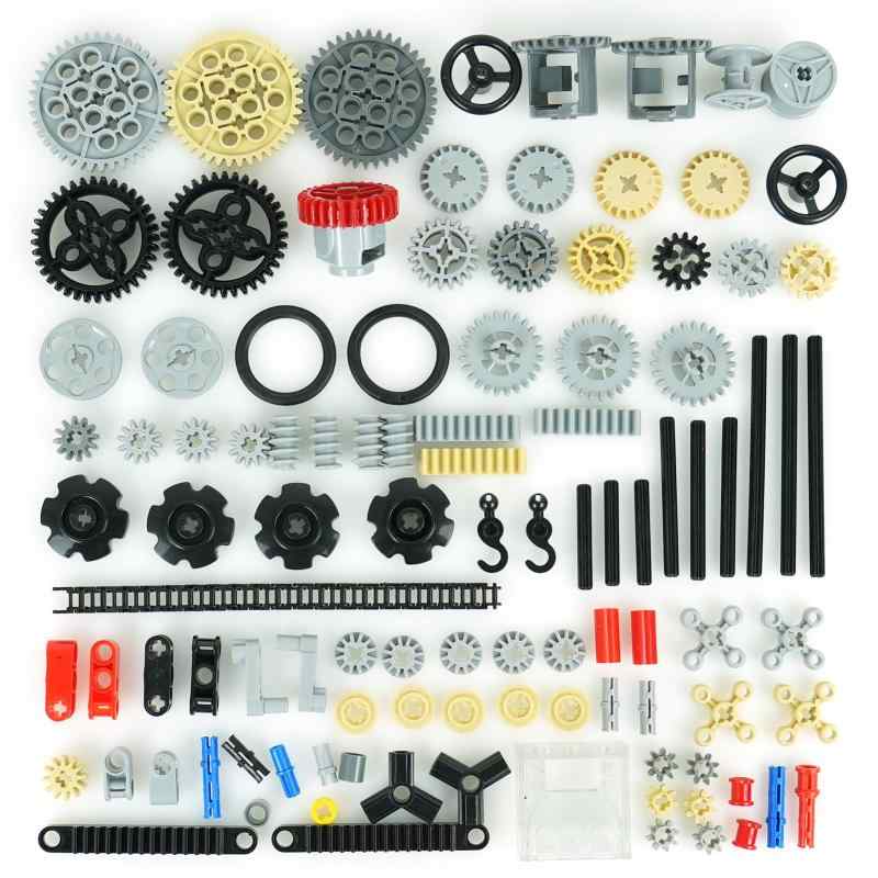 Pamvava Technical Parts Building Blocks Sets, Car Bricks Bulk Pieces Accessories