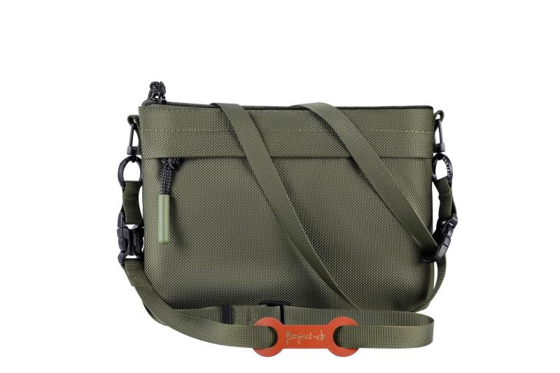 [project-cb] ショルダーバック 斜めがけ 小さめ CORDURA 防水 軽量 YKK ファスナー レディース ＆ メンズ ショルダーポーチ ミニショルダーバッグ
