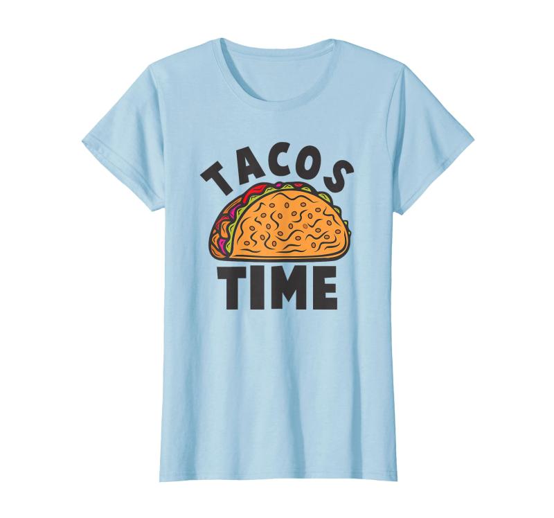 Funny Taco Lover Tシャツ - Tacos Time Tシャツこのタコス Tシャツは、ブリトー愛好家に最適なシャツです。 メンズとレディースサイズでご着用いただけます。 誕生日、クリスマス、卒業、ギフトに最適なギフトアイデア...