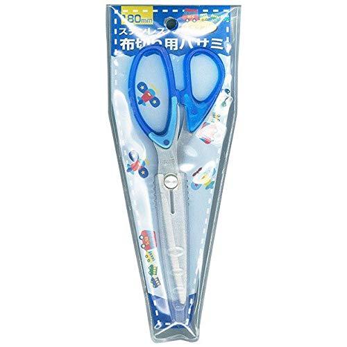 ダリヤ スケルトン布切り用ハサミ ブルー 18cm キャップ付き【 サイズ（約） 】 180mm【 素材 】 刃部/ステンレス、ハンドル・キャップ/ABS樹脂【 生産 】 日本製