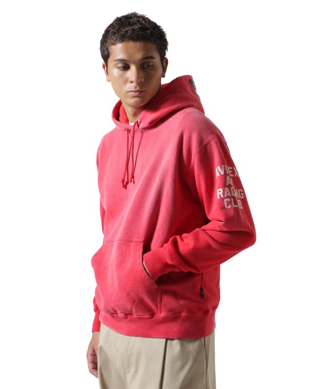[Avirex] [アヴィレックス] A.A.R.C PATCHED SWEAT HOODIE パッチド スウェット フーディー メンズ 783-5231007[原産国]:中国製