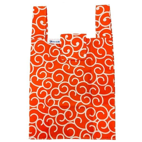 なないろ工房 エコバッグ 唐草模様 TOTE_BAG コンパクト EBOPTK01唐草模様のコンパクトなエコバッグです。