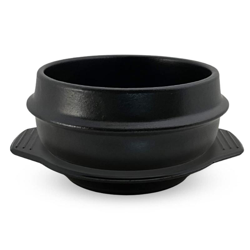 J-kitchens 耐熱陶器 チゲ鍋 トッペギ 19cm 受皿付き韓国製本体：耐熱陶器 受皿：ユリア・メラミン樹脂本体：φ19×9cm (内径16cm) 受皿：23.5×19.8×2.5cm本場韓国製のチゲ鍋です