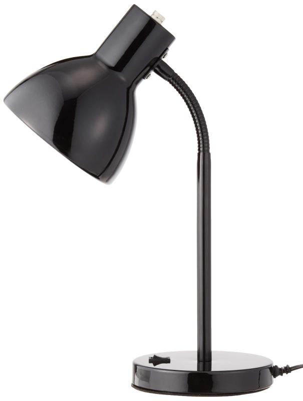 東京メタル工業 デスクライト LED40WE17 黒 HC-171TBKフレンジ径:13.5cm 本体高さ:41cm セード径:φ13cmAC100V40W相当E17LEDランプ付き<br>ランプ交換可能本体重量(kg):1.6...