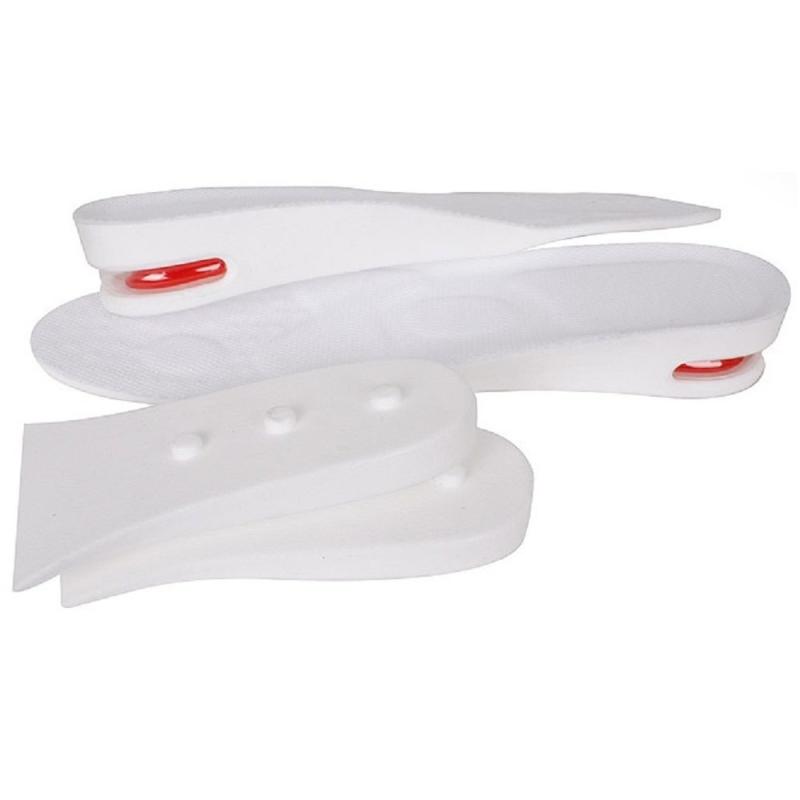 [トモトミ] 2段5cm 身長アップ シークレットインソール シークレット中敷 ホワイト商品状態：新品（両足分1セット）色：白サイズ：大25.0cm～27.5cm、小22.5cm～25.0cm2段階調整が出来ます。（約3.5cm～約5cm）...