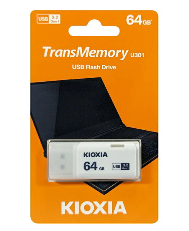 ●東芝・KIOXIA TransMemory U301USB フラッシュメモリ ●データの持ち運びに便利なUSBフラッシュメモリ。 ●ノート PC、タブレット、テレビ、ゲーム機、カーオーディオ システムなど用のプラグ＆ステイ ストレージとし...