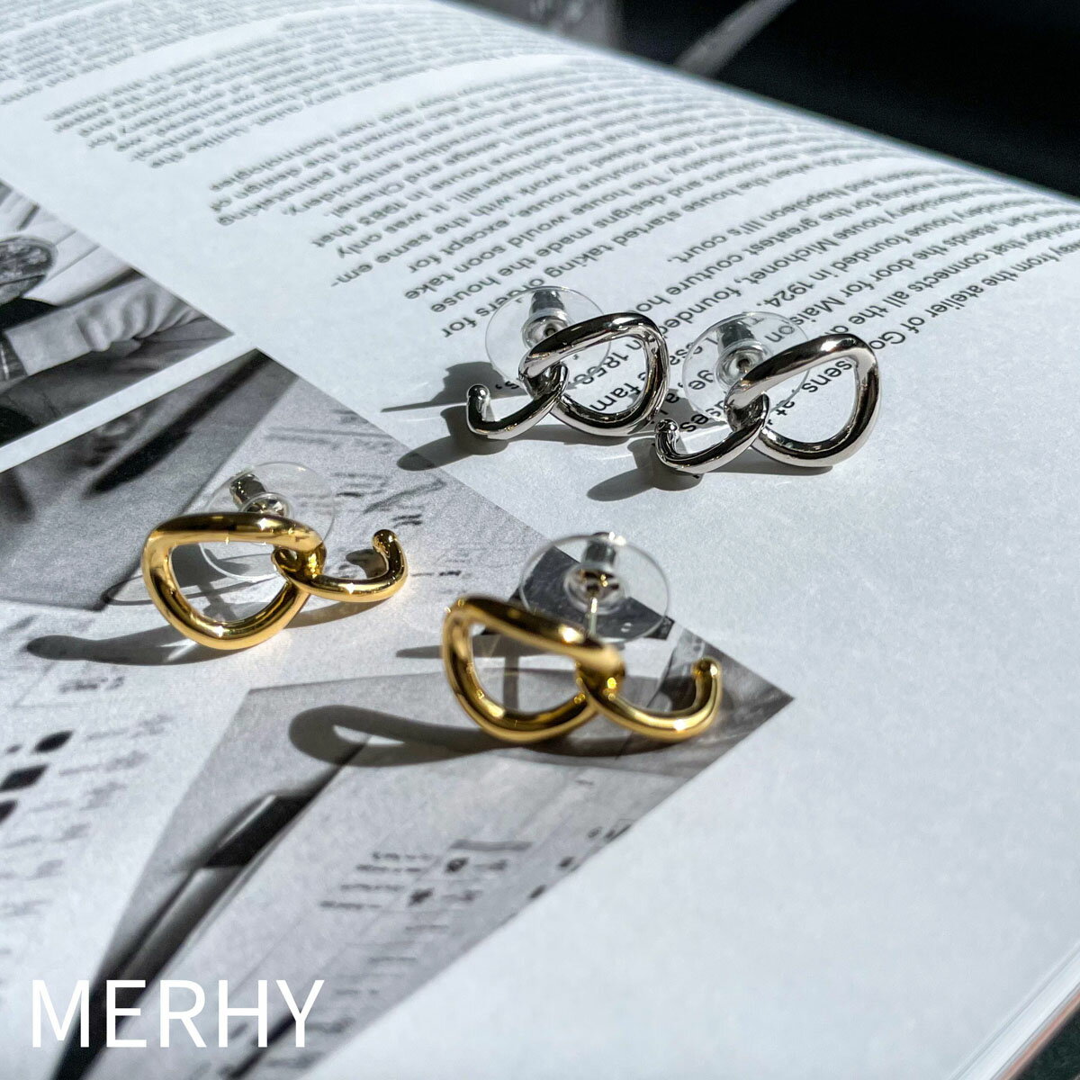 独特な形のサークルピアス フックを耳にかけた様な ひとくせデザインが シンプルながらもこなれ感◎ ※Silver925ポストです。 カラー シルバー ゴールド サイズ 全長約2.0cm 素材 シルバー925ポスト 合金 シルバー925ポスト...