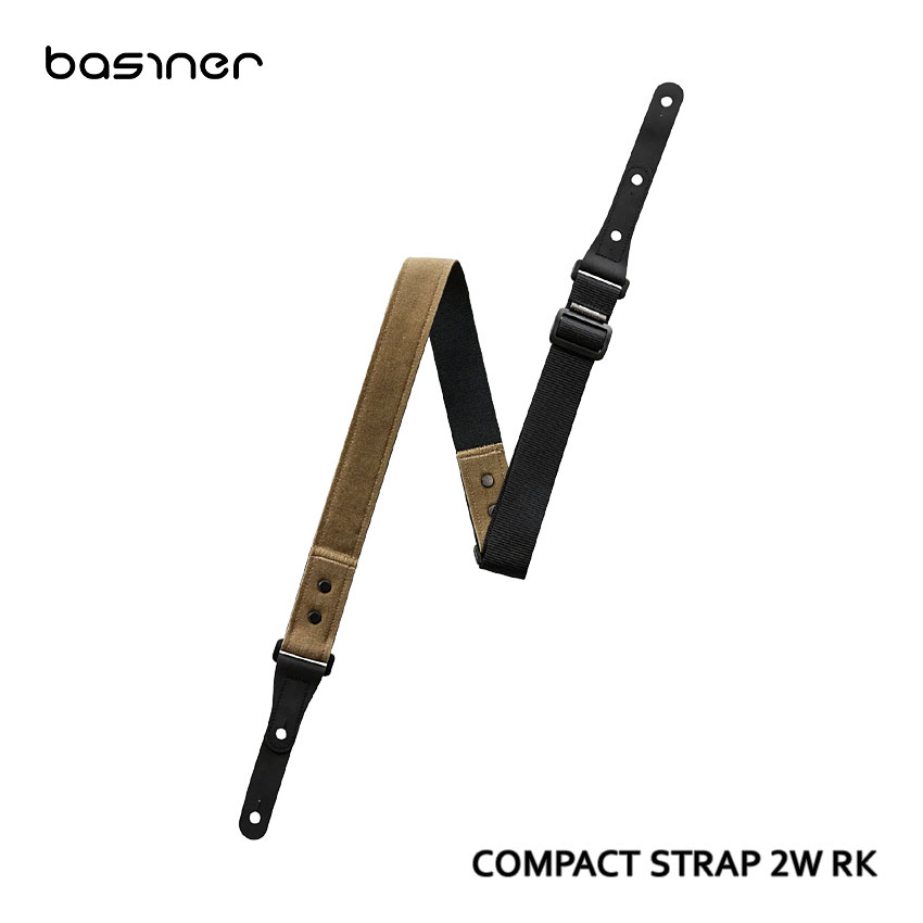 basinerのストラップ「COMPACT STRAP 2WAYGRIP」です。 COMPACTストラップは、basinerの上品なスタイルをそのままに、独自の耐久性のあるカスタム生地で作られています。スリムな外観に加え、特許取得済みのデザ...