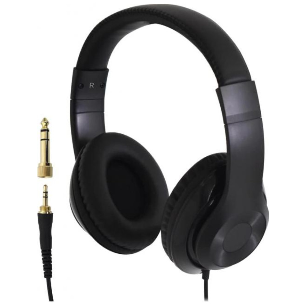 2つのプラグに対応する変換プラグ付きヘッドフォン 6.3mmの差し込み穴に対応する標準ステレオ変換プラグが予め取り付けられたステレオヘッドフォン。変換プラグを外すことで3.5mm程のステレオミニプラグに。電子ピアノや電子ドラムといった多くの...