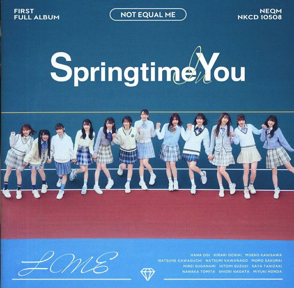 商品名【中古】Springtime In YOU[ノイミー盤] / ≠ME（帯あり）種別CD帯についてケースの外側に付属しているキャッチコピーが書かれている用紙のことです。状態正常動作確認済みその他一部商品は特殊ケースは除き中古ケースから新...