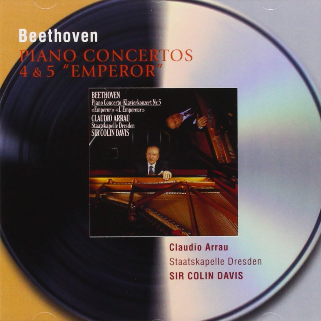 商品名【中古】BEETHOVEN：PIANO CONCERTOS 4 ＆ 5 / SIR COLIN DAVIS（帯無し）種別CD帯についてケースの外側に付属しているキャッチコピーが書かれている用紙のことです。状態正常動作確認済みその他一部...