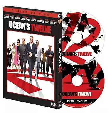 商品名【中古】オーシャンズ12 / DVD（帯無し）種別DVD帯についてケースの外側に付属しているキャッチコピーが書かれている用紙のことです。状態正常動作確認済みその他一部商品は特殊ケースは除き中古ケースから新品ケースへの交換を行っておりま...