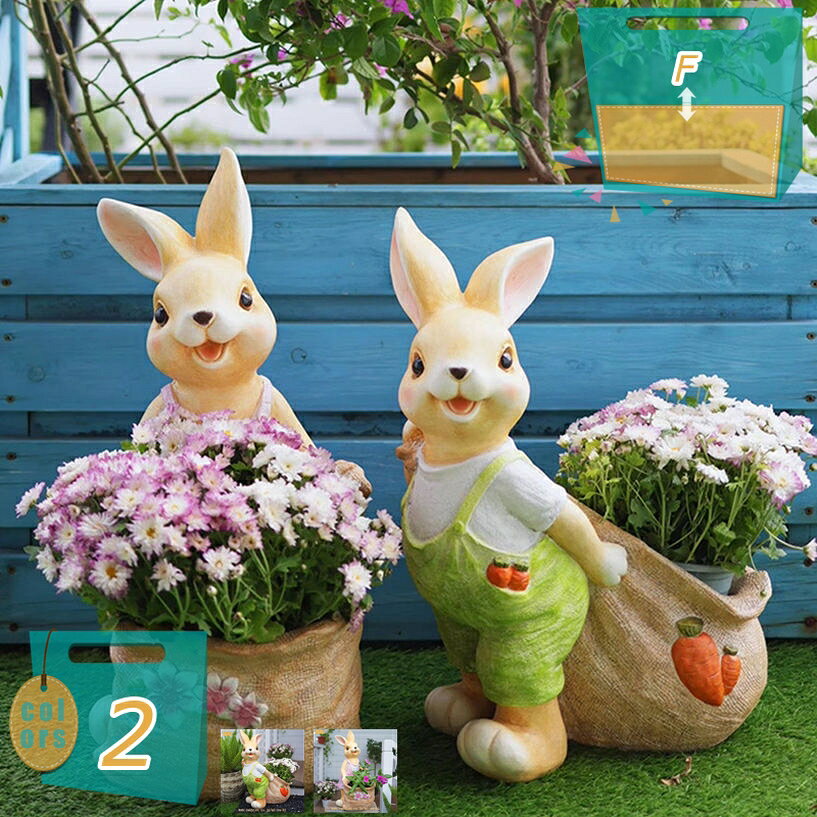 メイン素材：酸化マグネシウム☆ガーデニングやインテリアのアクセントに。（植物は商品には含まれません）☆外観は美しく、色は柔らかく、スタイルは可愛くて多用途です。☆リビングルーム、ポーチ、テラスバルコニー、書斎、中庭、部屋、オフィス、ホームス...