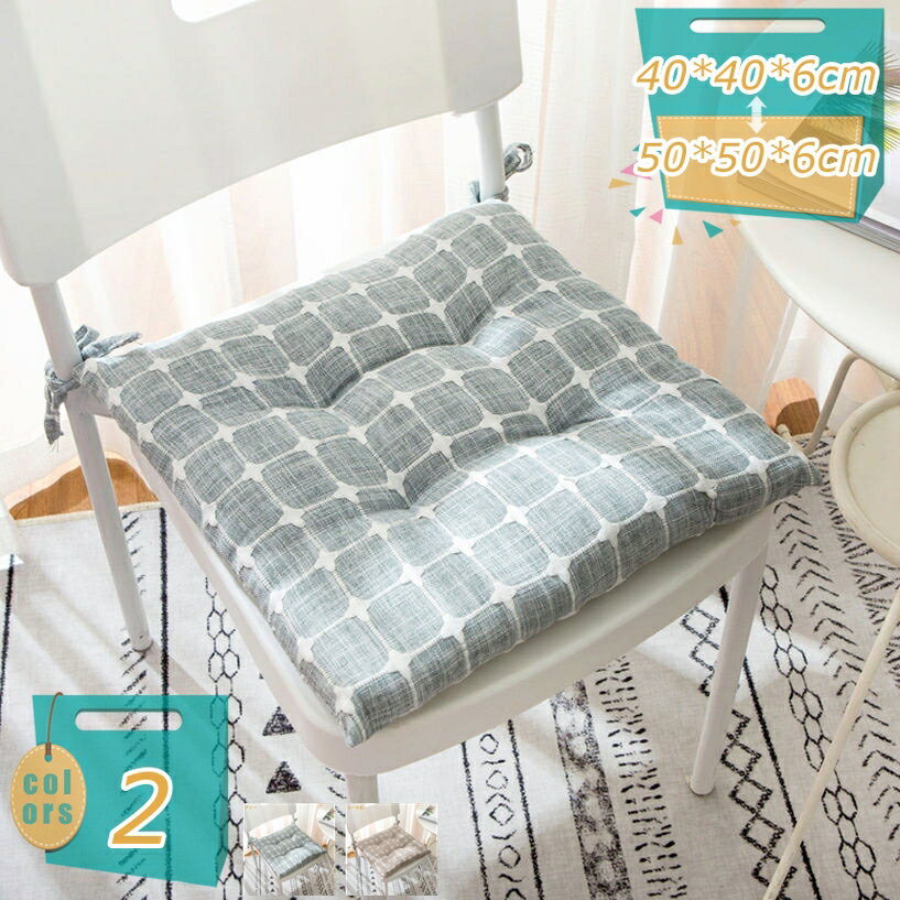 メイン素材：綿・コットン本製品は厚さ6cmで。【サイズ】40*40*6cm 45*45*6cm 50*50*6cm座布団だけの販売で【ソフトで快適】一定の厚みを持たせた設計で、内壁は上質なパールコットンを使用しており、ふわふわで弾力性があり...
