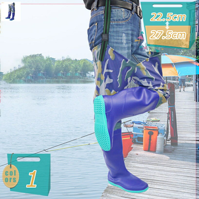 表地：PVCメイン素材：PVC【完全防水ウェーダー】水中に入っても濡れないように施されており、おもに釣り人が着用し、川や湖、海や河口で水中に入り込む場合によく用いられます。陸からでは届かないポイントにも水に立ち込むことで攻める範囲が広がり、...