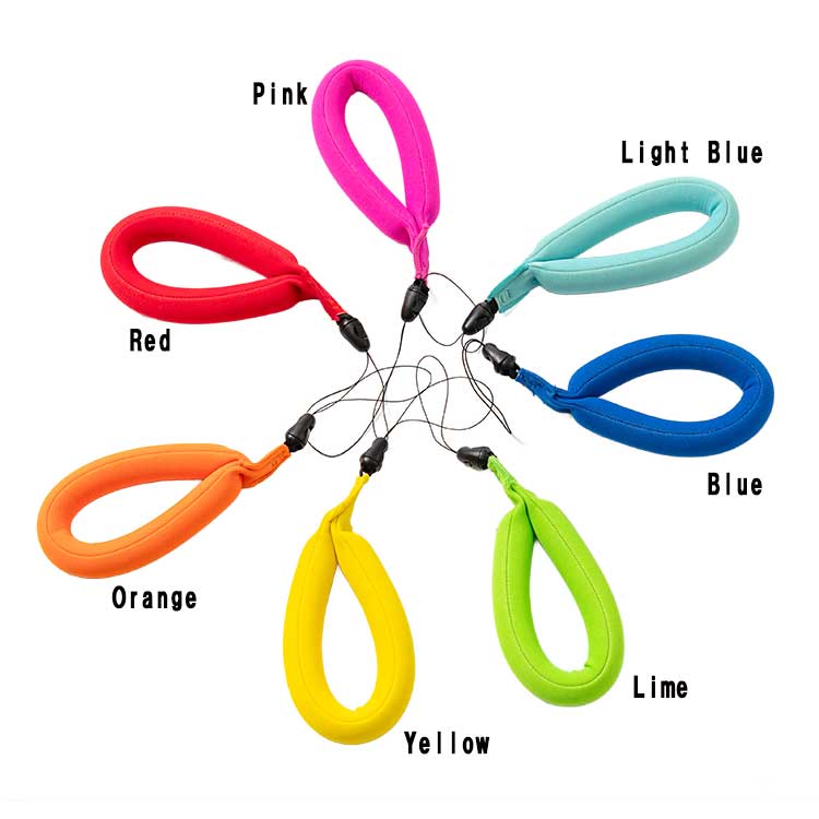 カメラやライト、ナイフなどを手首に装着し、ロスト防止のためのツールです。用途はさまざまです。