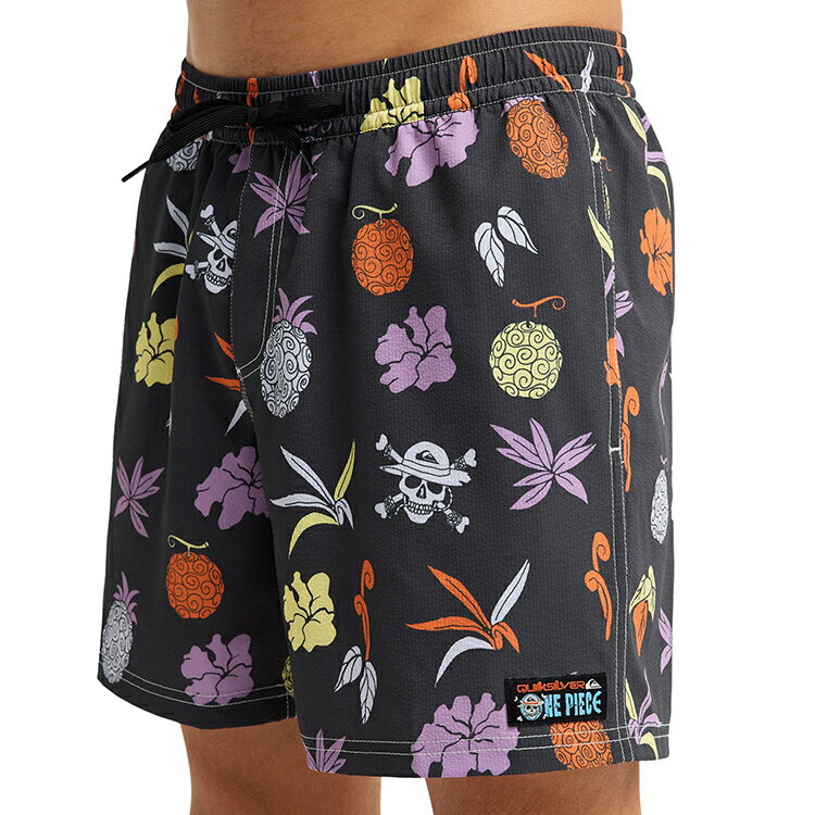 『QUIKSILVER x ONE PIECE』コレクション 悪魔の実の柄を使ったボードショーツや、麦わらの一味の海賊旗をモチーフにしたTシャツなど、ONE PIECEファン必見のコレクション Jolly Roger（海賊旗）を象徴するデザ...